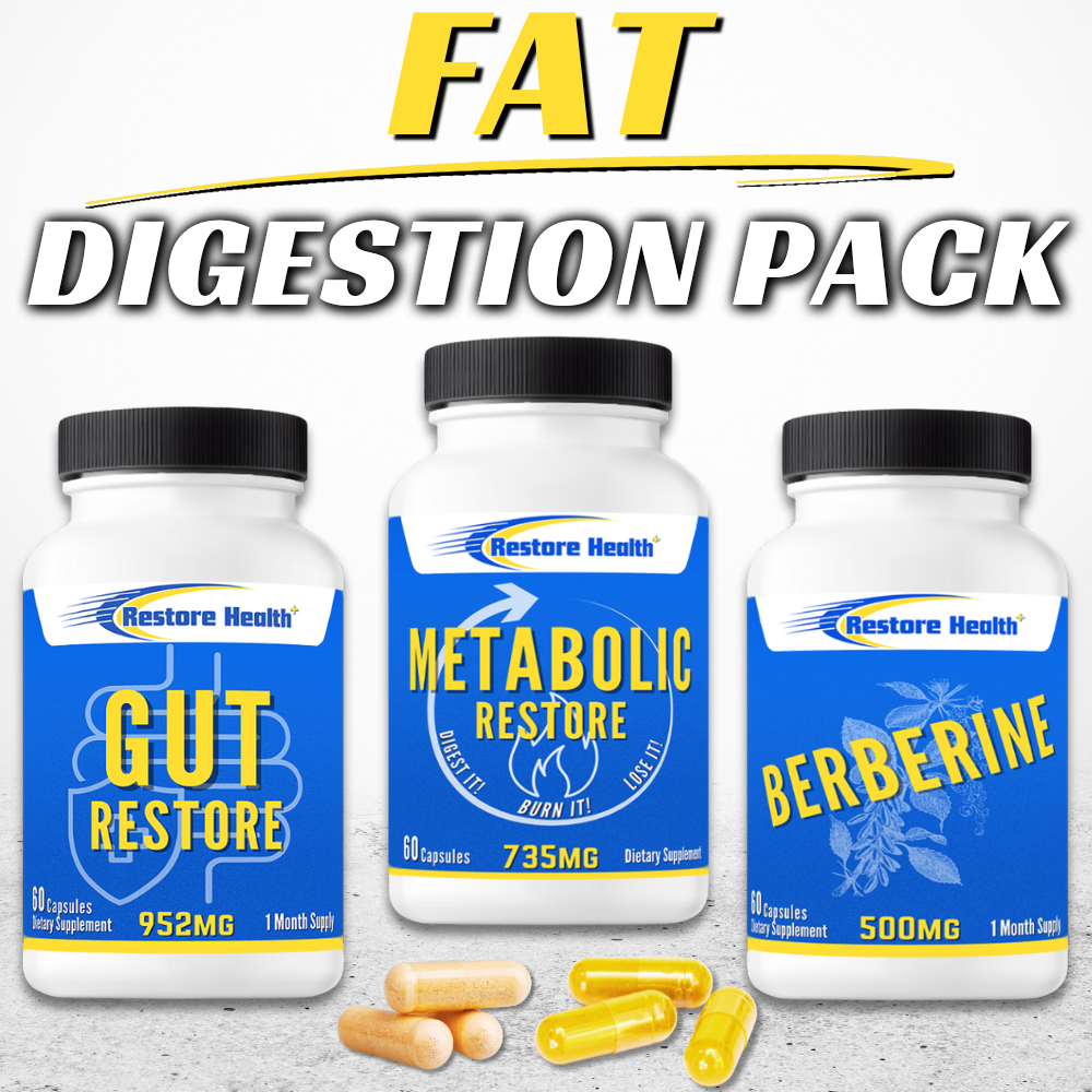 Fat Digestion Pack – Improve Fat Breakdown, Metabolism & Gut Health ...